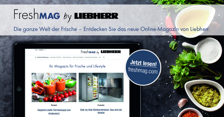 Online-Magazin rund um die Frische: Küchenplaner-Magazin