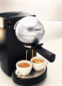 Bosch: Kompakte Espressomaschine: Küchenplaner-Magazin